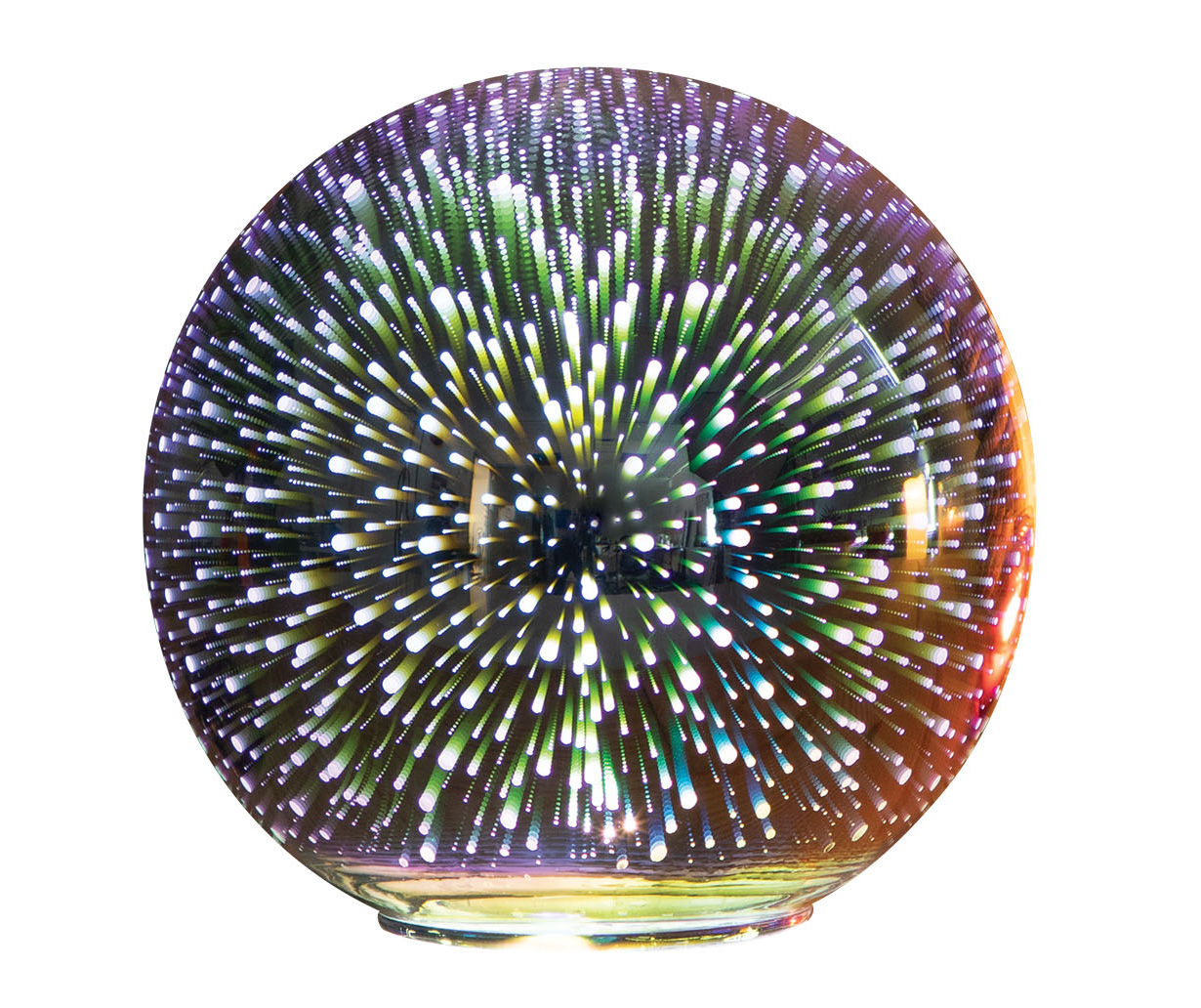 Glow-Up Multi-Color LED Infinity Globe Light | Big Lots