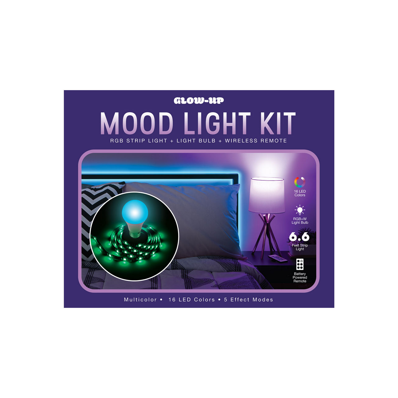 Glow-Up RGB LED Mood Light Kit | Big Lots