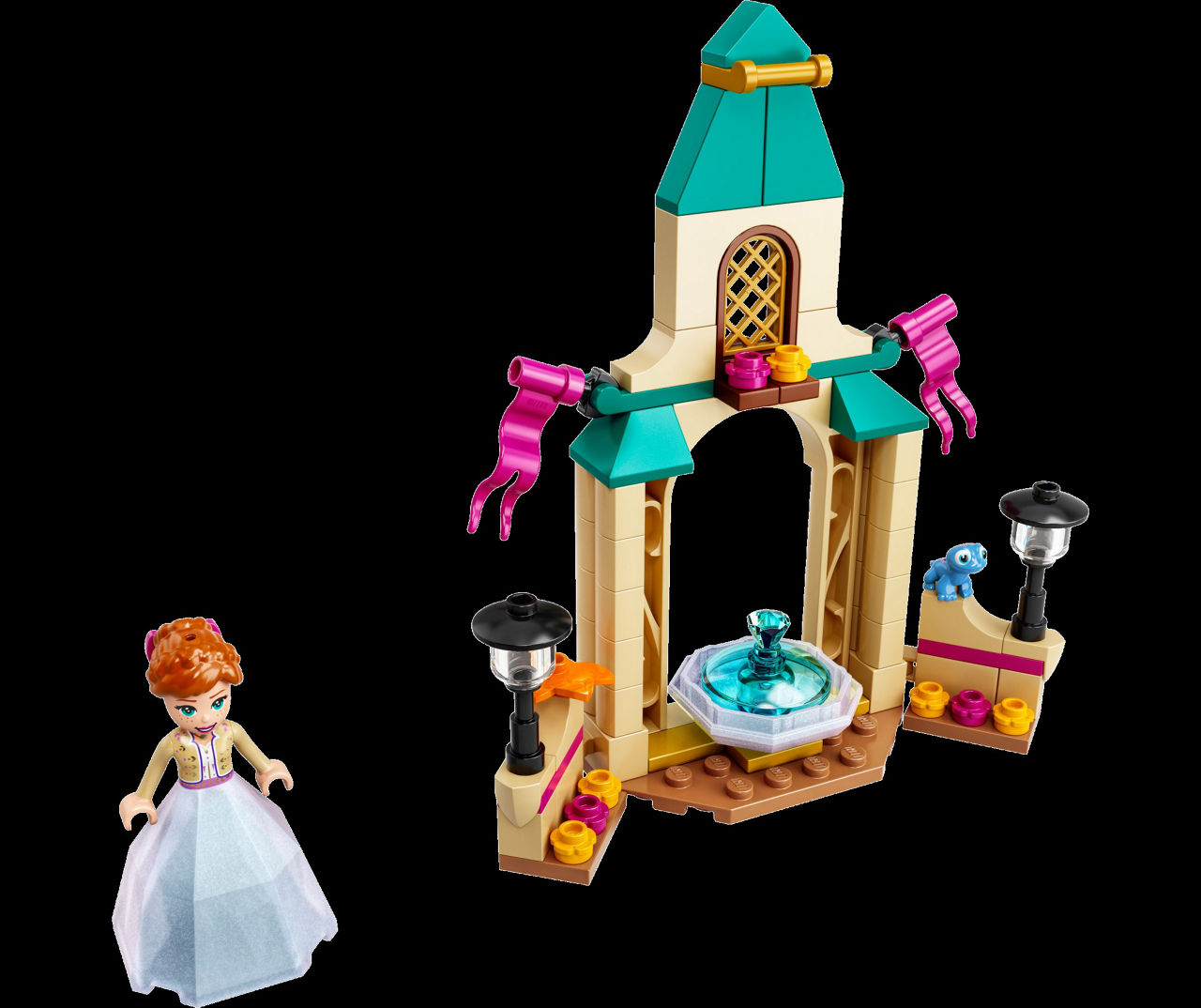 LEGO Disney Frozen 2 Anna's Castle Courtyard 74-Piece 43198 Building ...