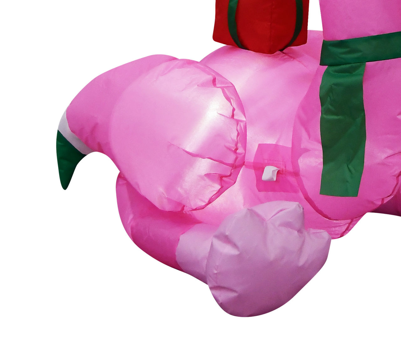 Winter Wonder Lane 3.5' Inflatable LED Santa Hat Flamingo | Big Lots