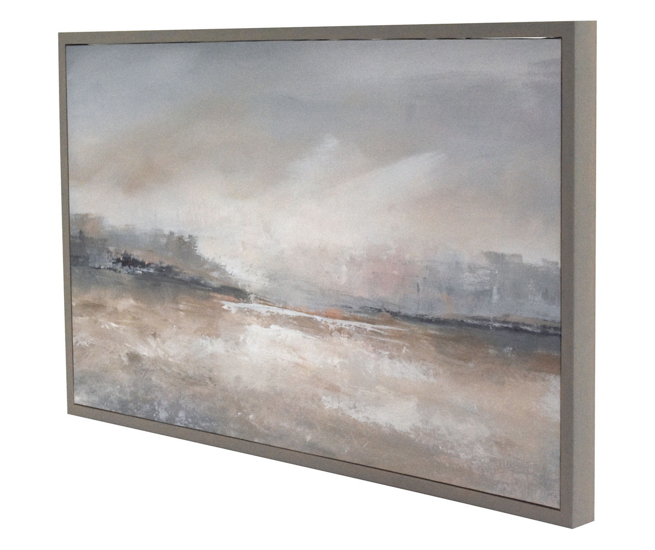 Horizon Haze Framed Art Canvas, (16" x 26") | Big Lots