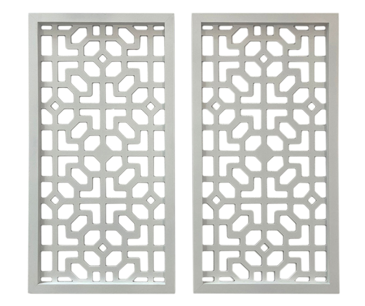 White Cut-Out Panel 2-Piece Wall Decor Set | Big Lots