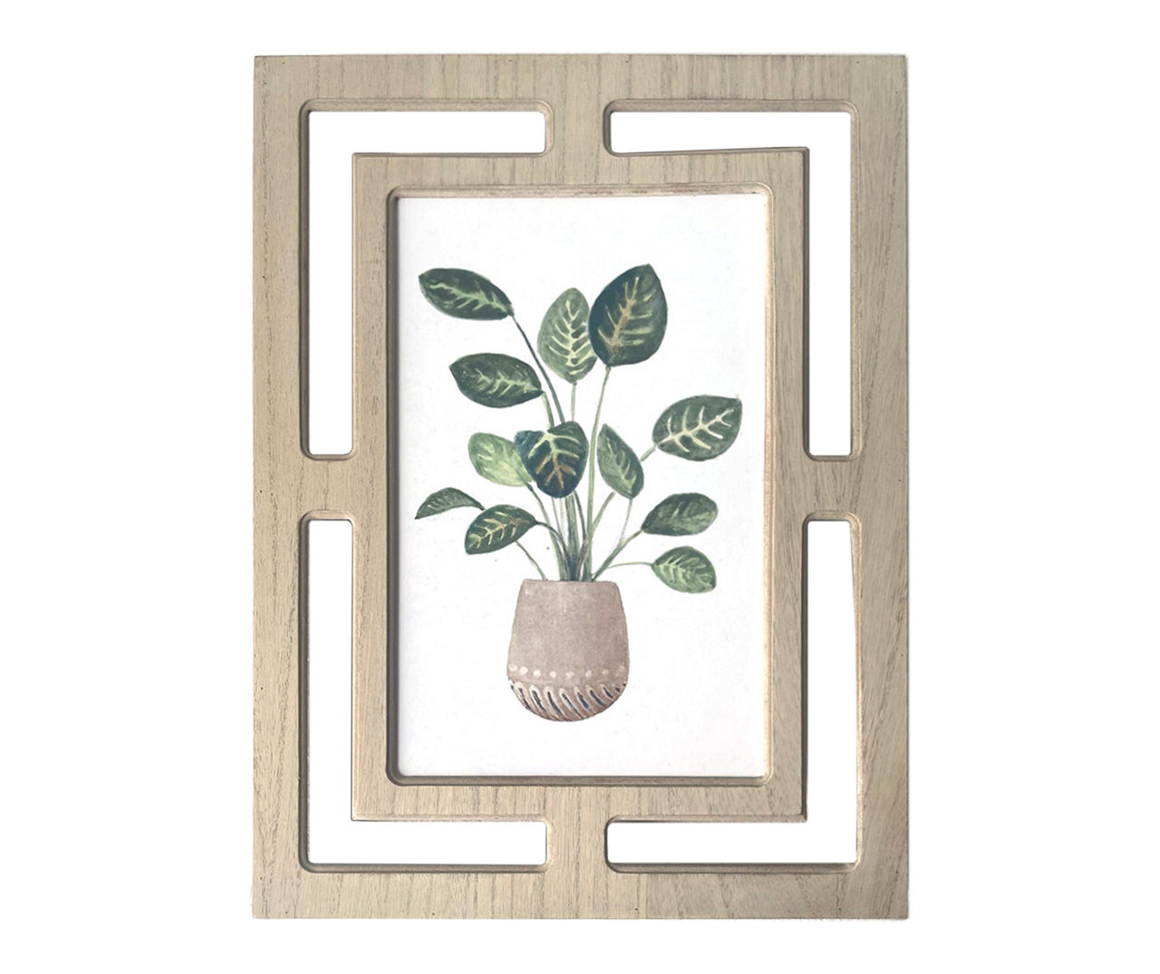 Potted Croton Plant Cut-Out Wall Decor | Big Lots