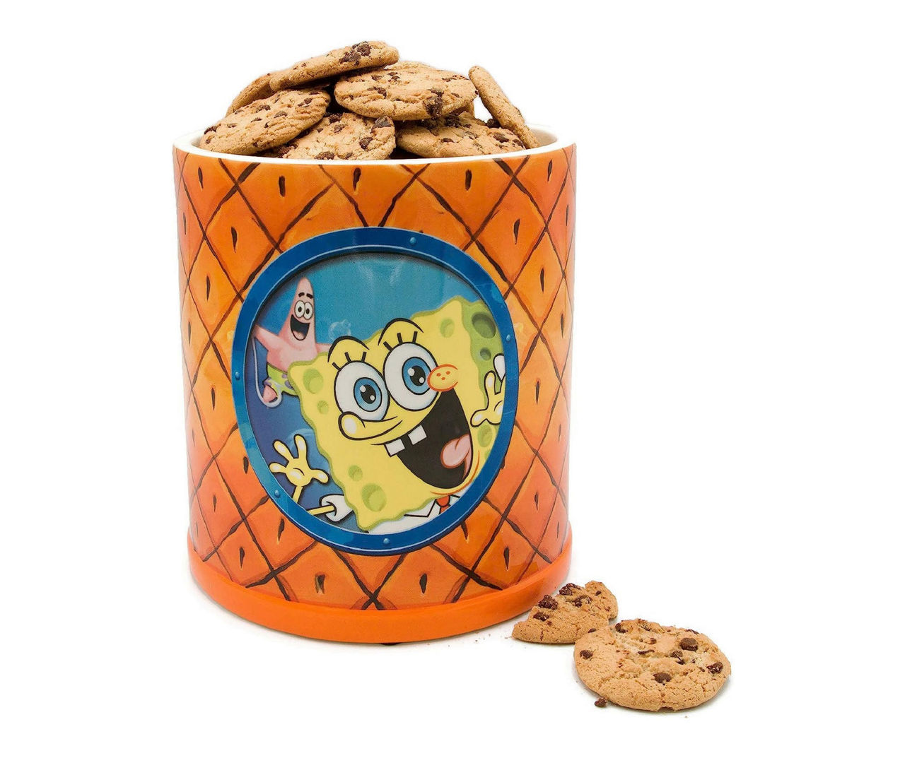 SpongeBob SquarePants Orange Pineapple Canister, (10") | Big Lots
