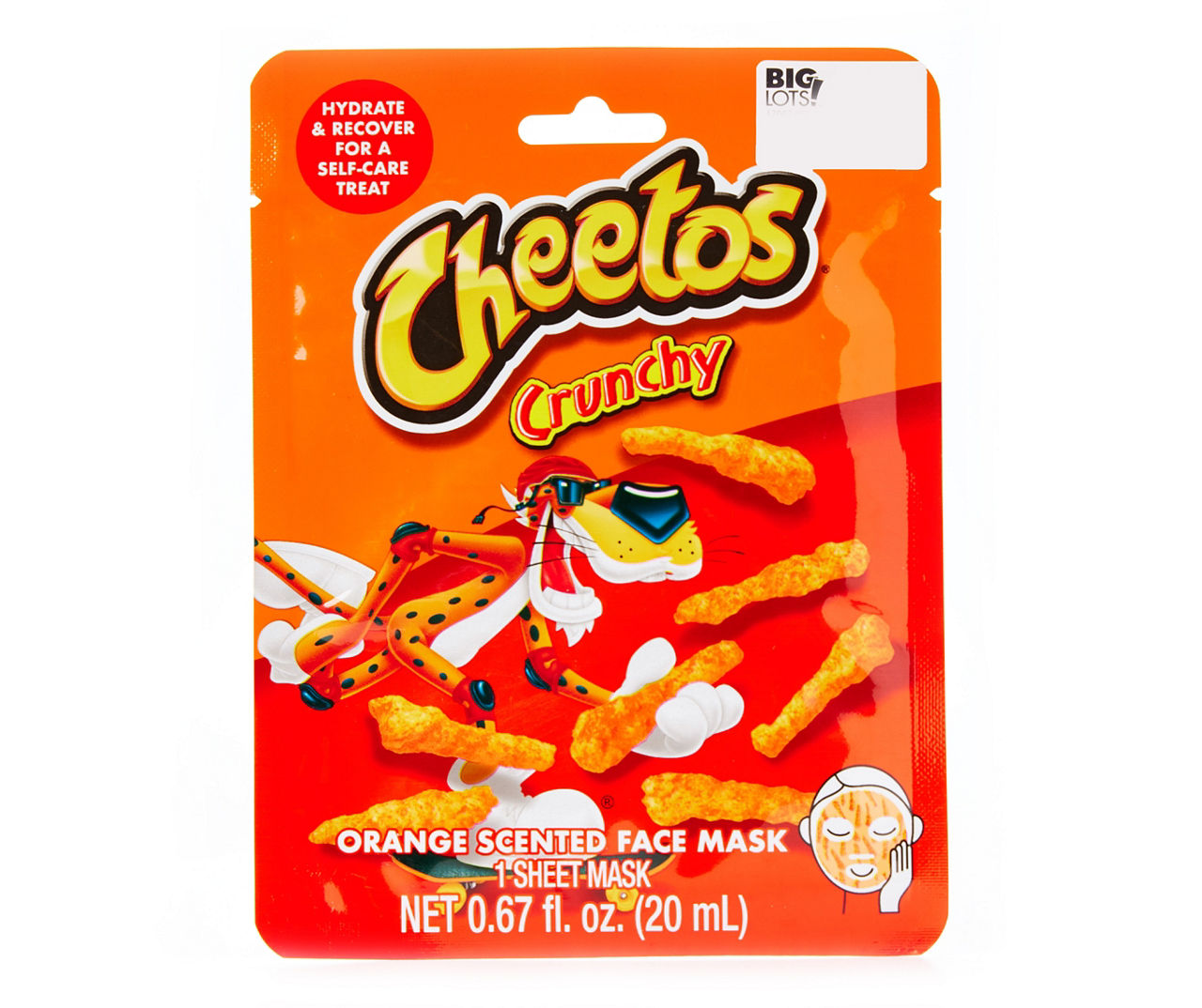 Cheetos Orange Scented Face Mask, 0.67 Oz. | Big Lots