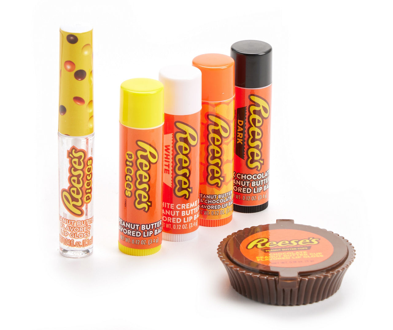 Reese's Assorted Candy Flavored Lip Balm & Gloss Set | Big Lots