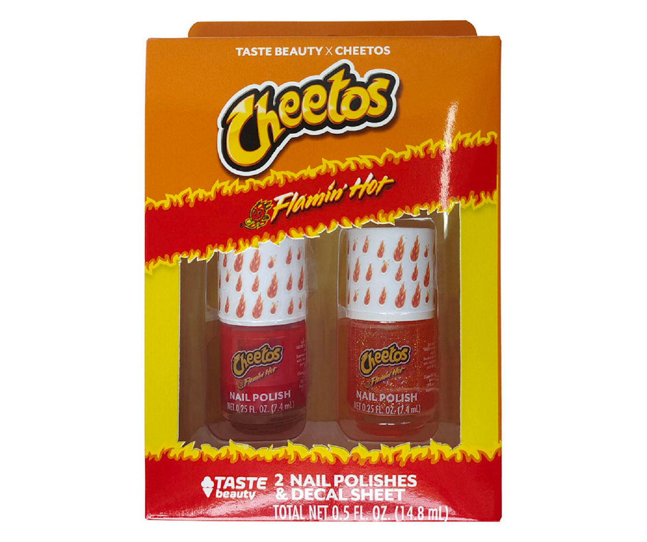 Cheetos Flamin' Hot Scented Nail Polish, 2-Pack | Big Lots
