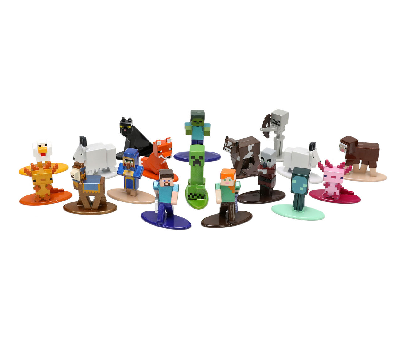 Minecraft Caves & Cliffs 18-Piece Nano MetalFig Set | Big Lots