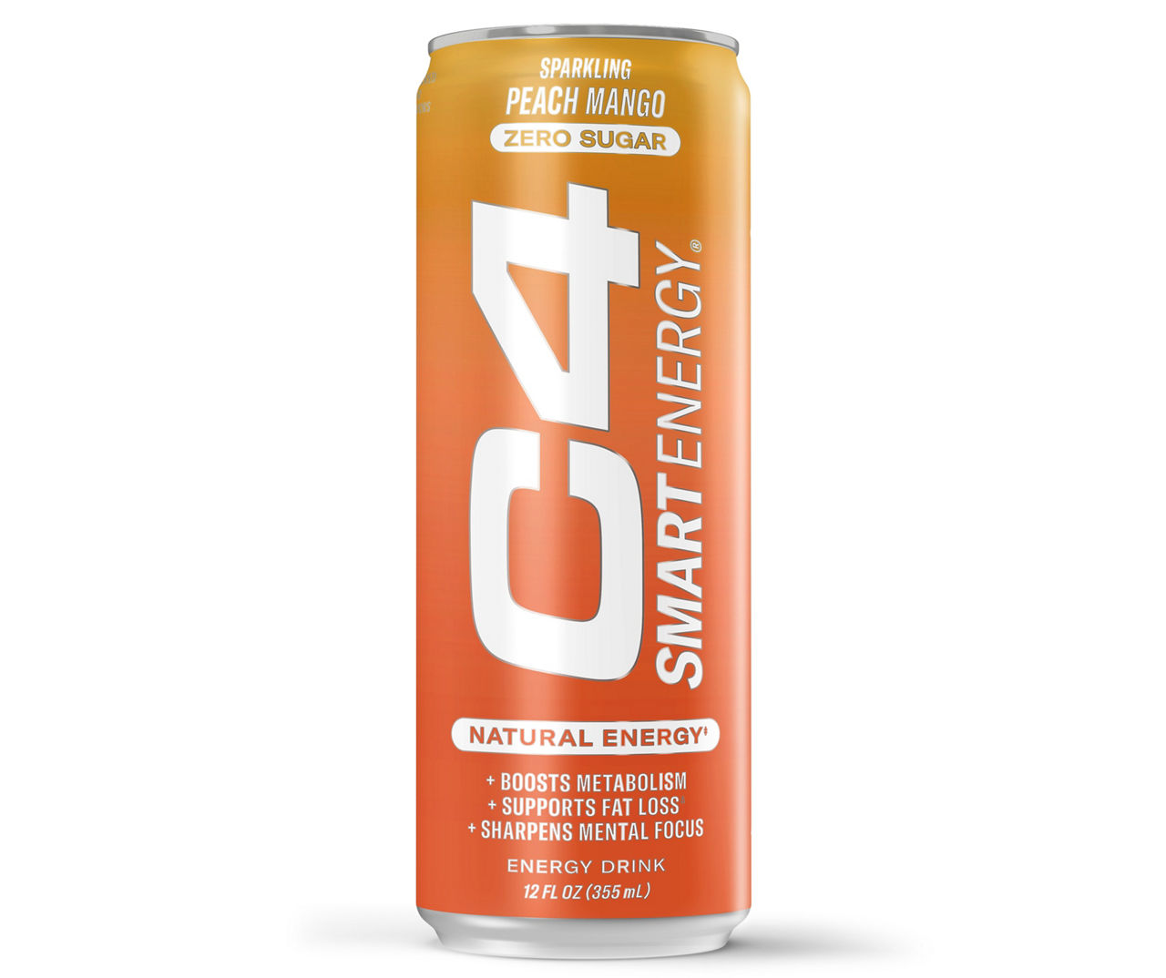 C4 Energy Peach Mango Smart Energy Drink, 12 Oz. | Big Lots