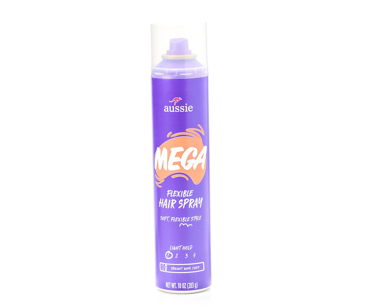 Aussie Aussie Mega Flexible Hair Spray for Curly Hair, Straight Hair ...