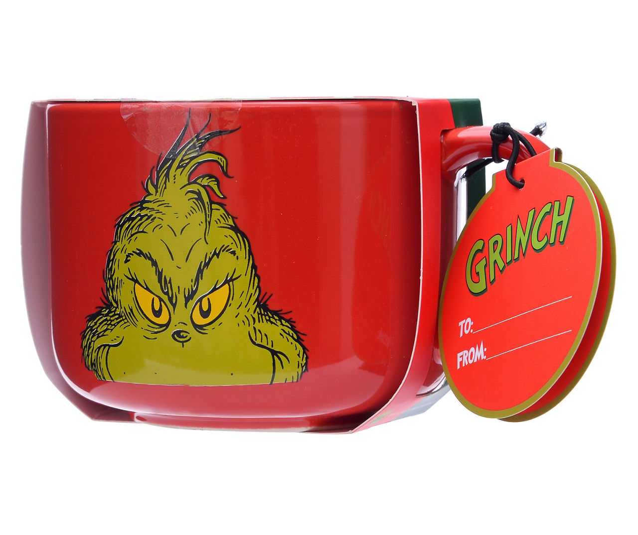 Dr. Seuss Red & Green Grinch Chocolate Mug Cake Gift Set | Big Lots