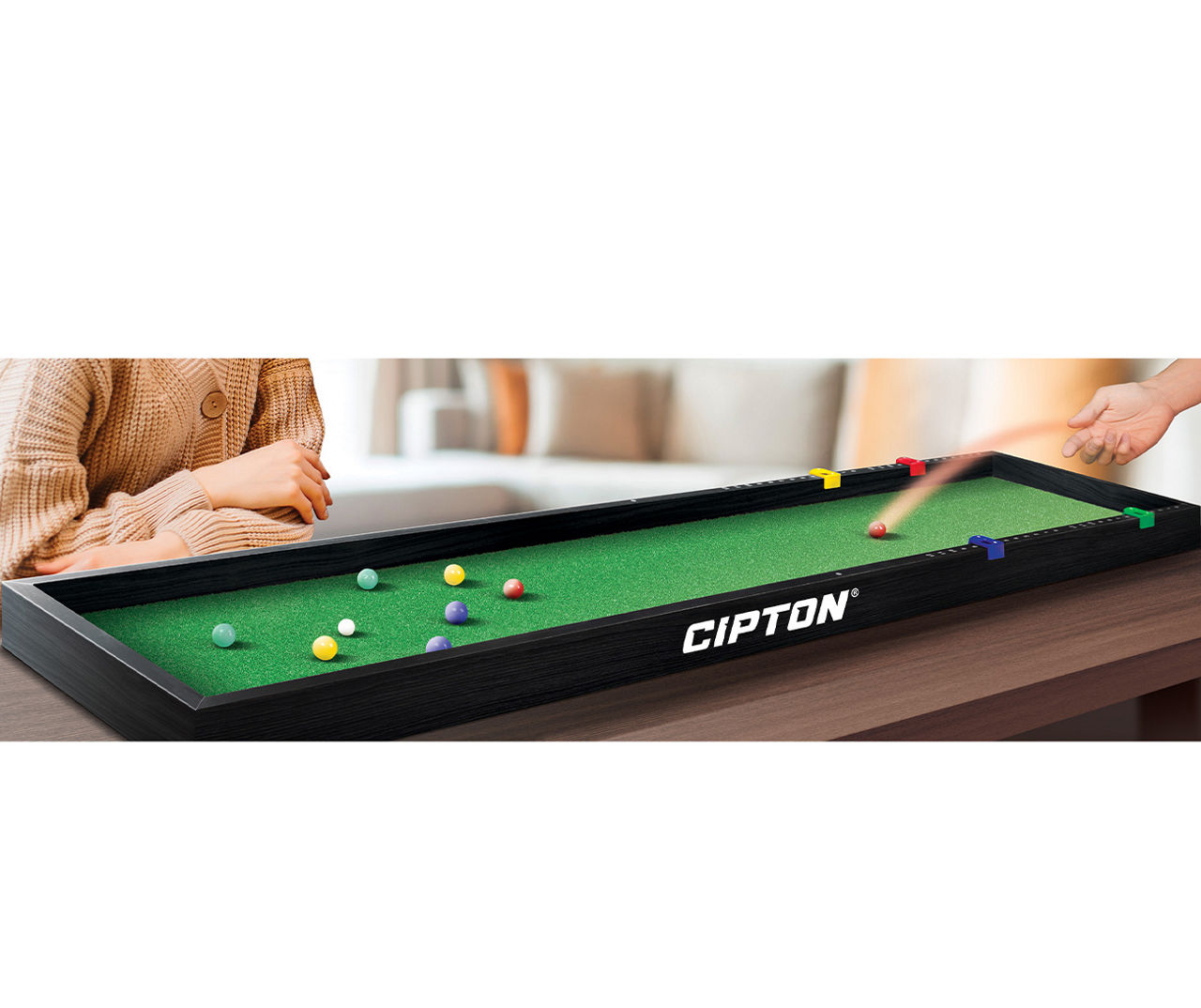 Wooden Tabletop Bocce Ball Game Set | Big Lots