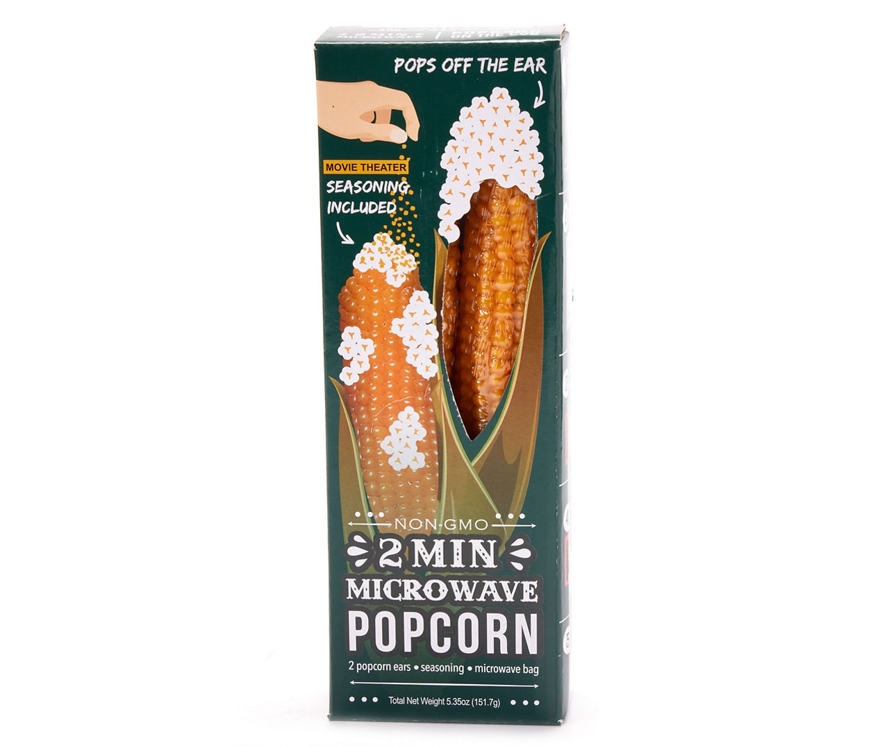 Wabash Valley Farms 2-Min. Microwave Popcorn Cobs, 2-Pack | Big Lots