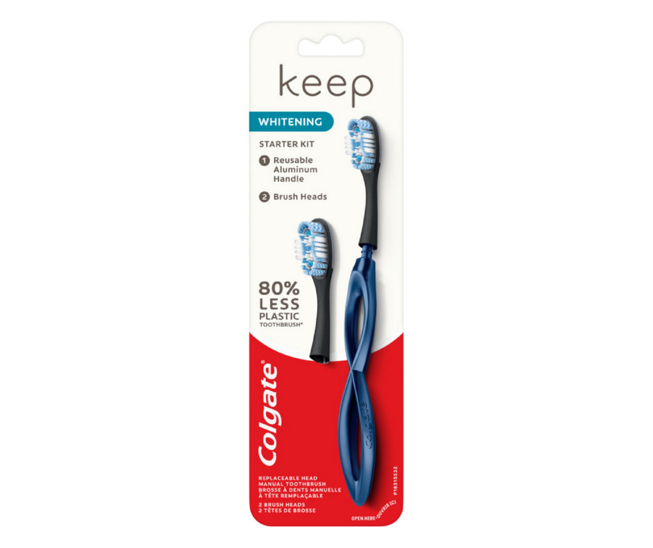 Colgate Navy Keep Whitening Toothbrush Starter Kit | Big Lots