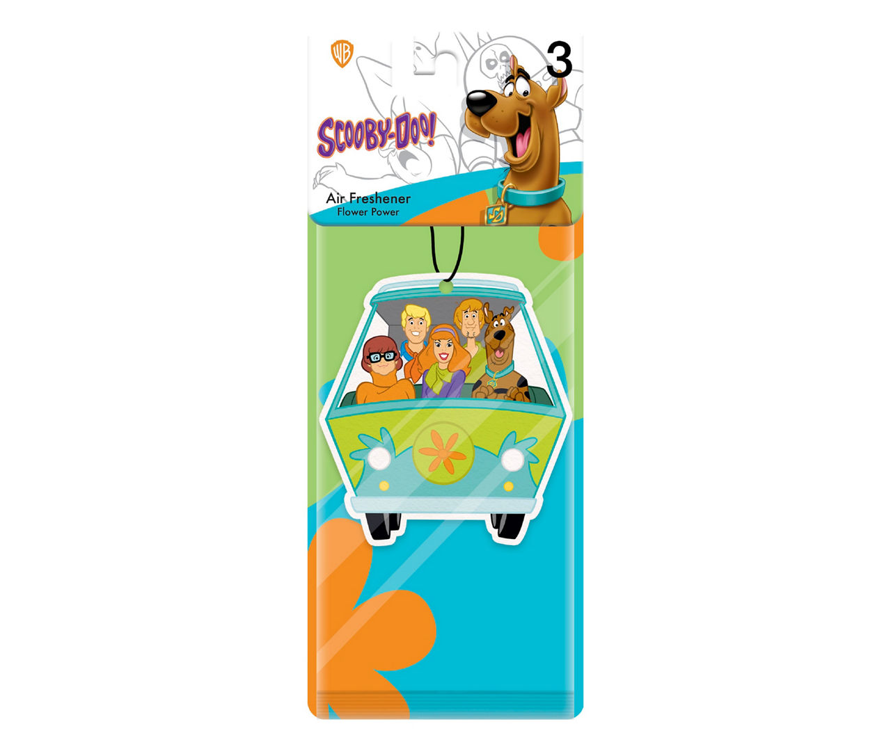 Warner Brothers Scooby-Doo Mystery Machine Air Freshener, 3-Pack | Big Lots