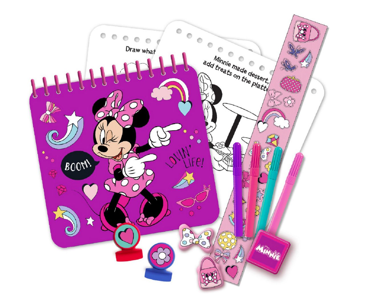 Disney Minnie Mouse Stamp Set | Big Lots