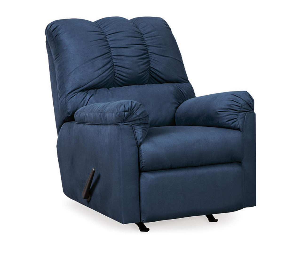 Signature Design By Ashley Darcy Blue Rocker Recliner | Big Lots