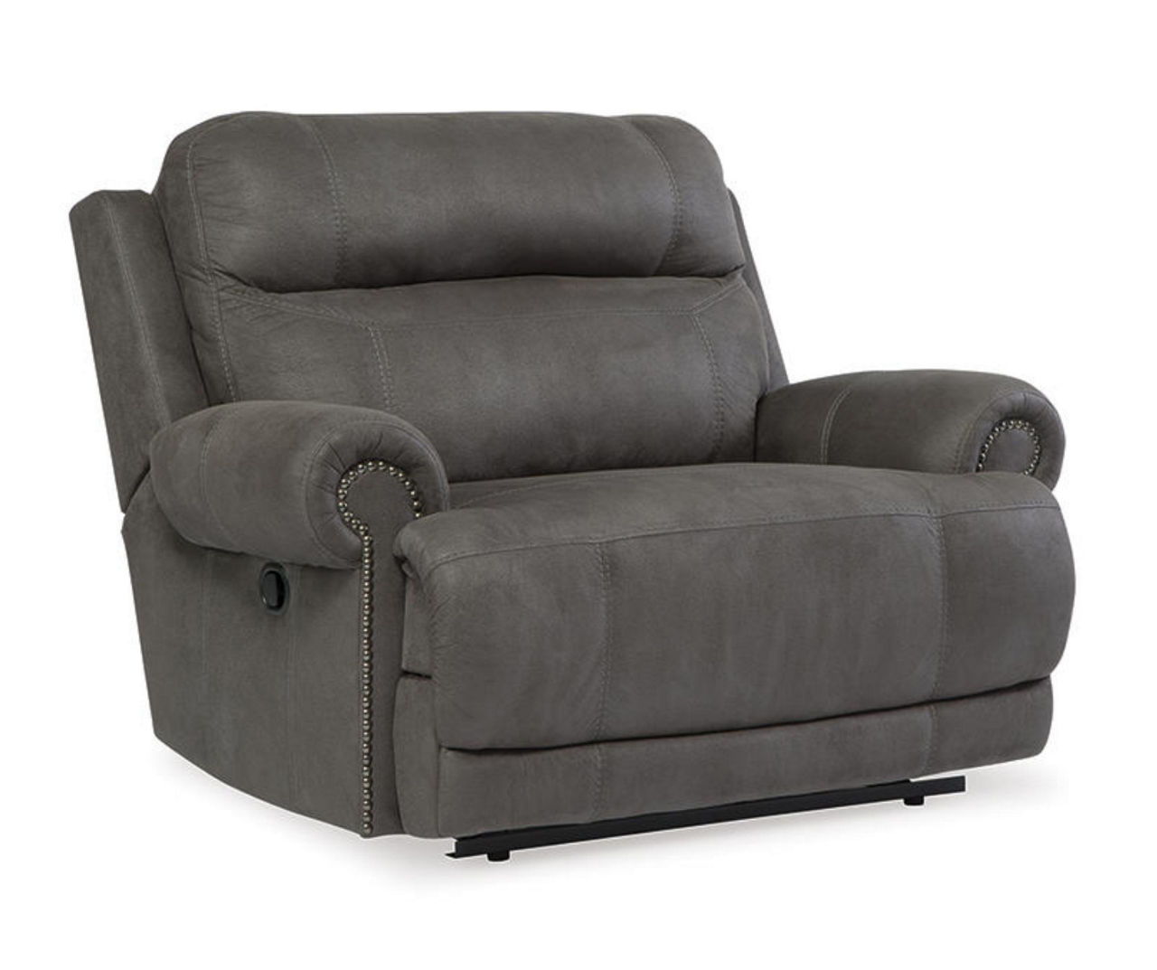 Signature Design By Ashley Austere Faux Leather Zero Wall Recliner Big Lots
