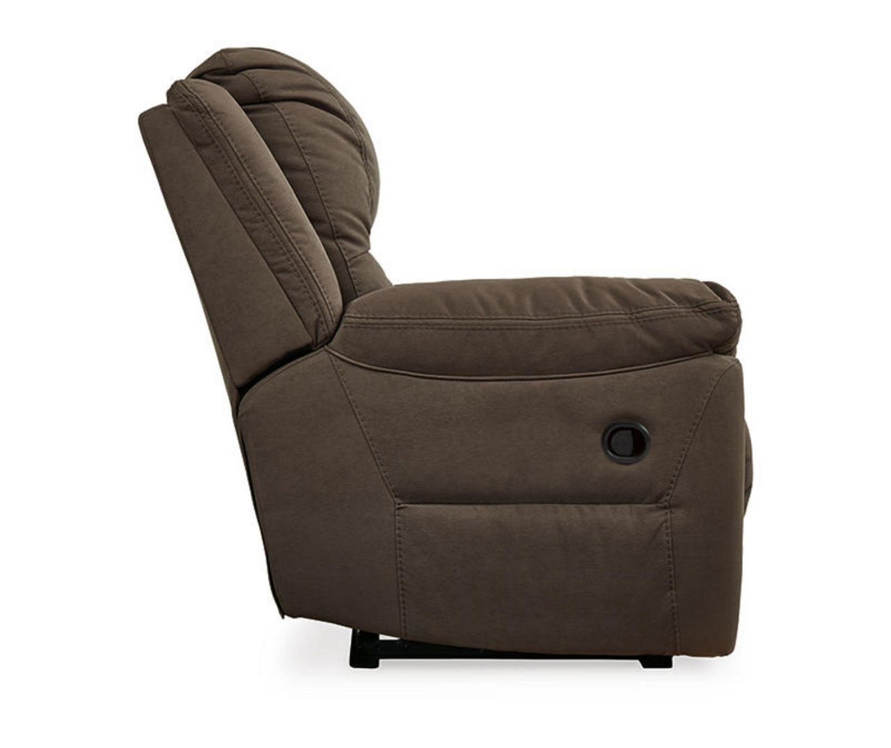 Signature Design By Ashley Gaucho Espresso Faux Leather Zero Wall Wide Seat Recliner Big Lots