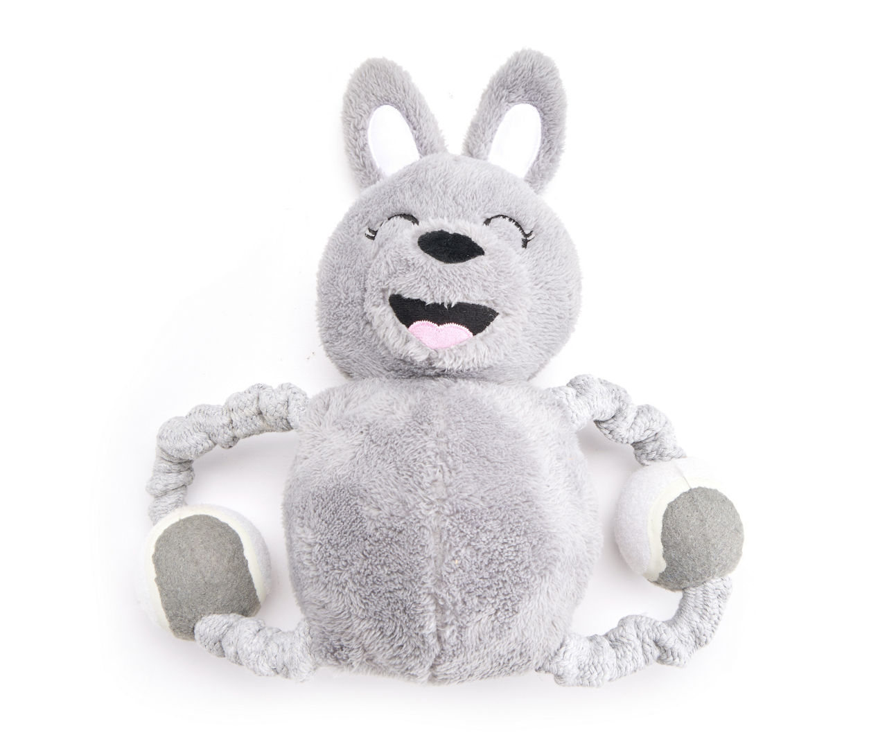 Rabbit Tennis Ball Bungee Plush Dog Toy | Big Lots