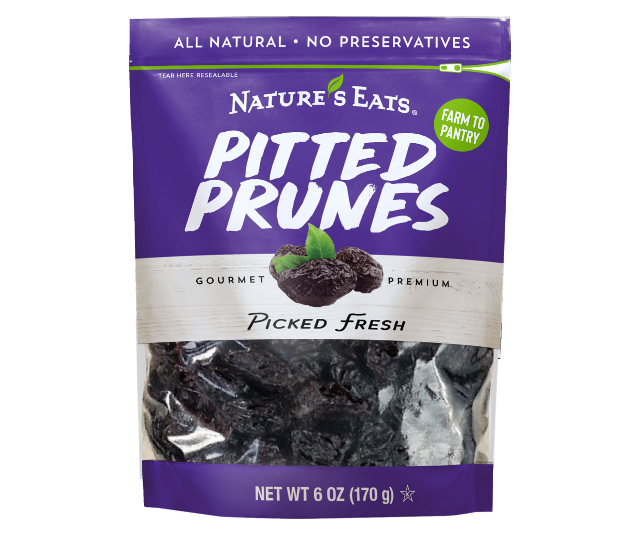 Nature's Eats Dried Pitted Prunes, 6 Oz. | Big Lots