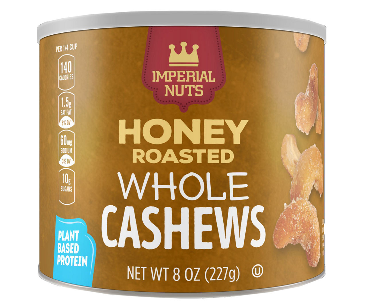 Imperial Nuts Honey Roasted Whole Cashews, 8 Oz. | Big Lots