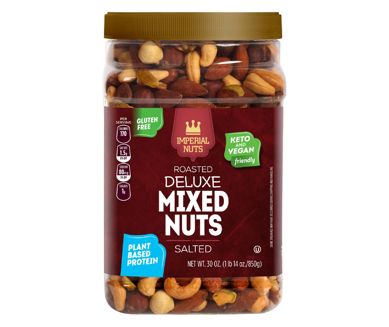 Imperial Nuts Roasted & Salted Deluxe Mixed Nuts, 30 oz. | Big Lots