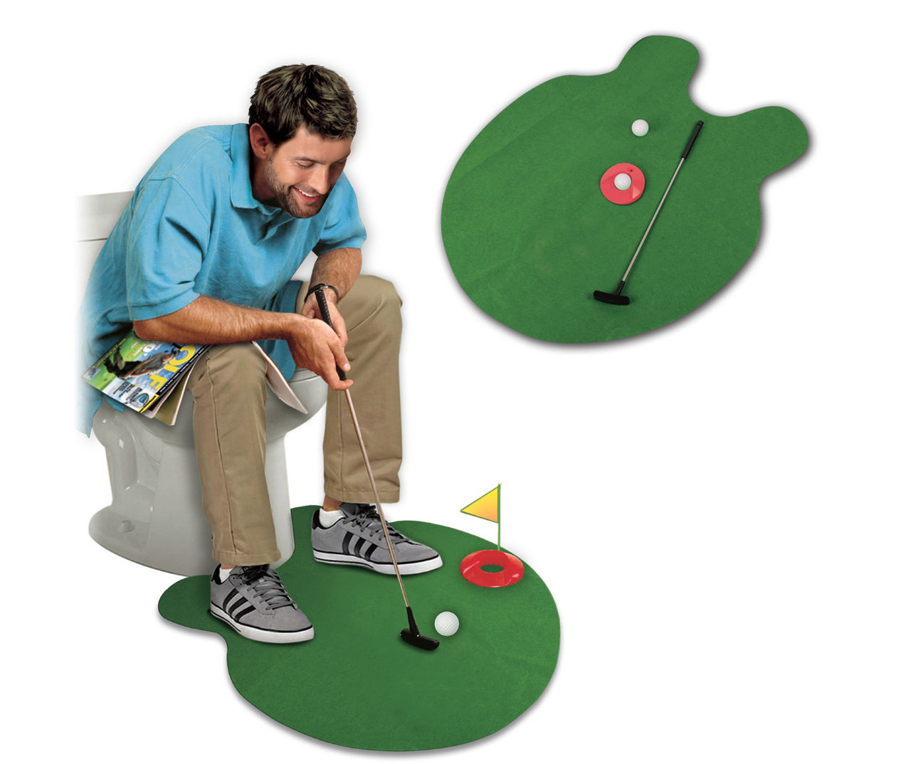 Samsonico Potty Putter Toilet Golf Game | Big Lots