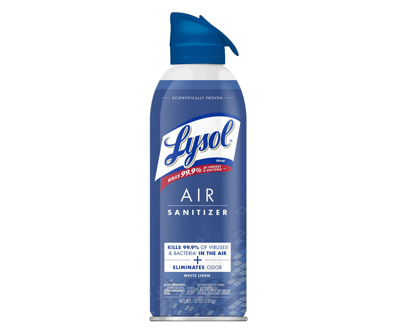 Lysol White Linen Air Sanitizer Spray, 10 Oz. | Big Lots