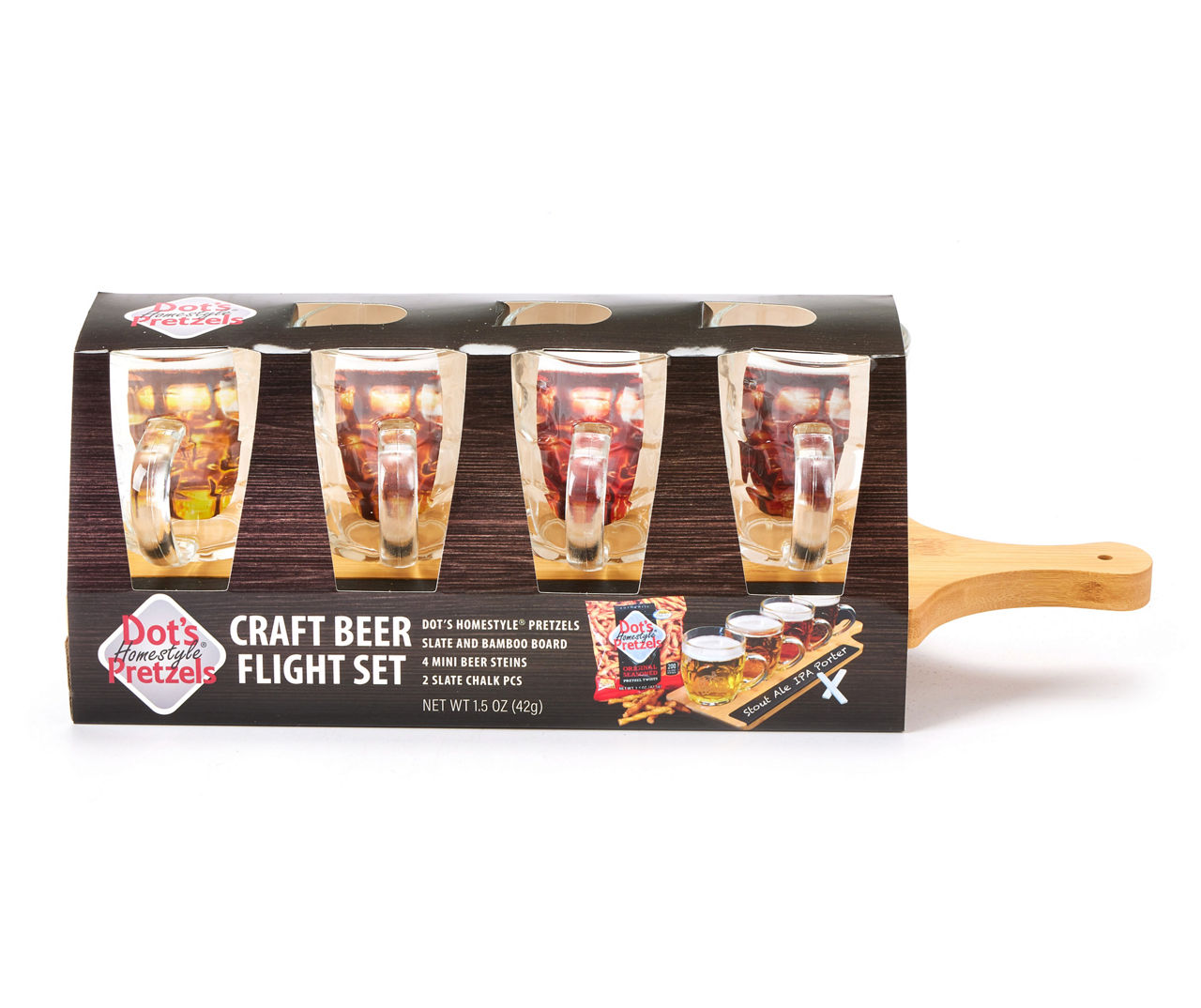 Dot's Craft Beer Flight Board Set | Big Lots