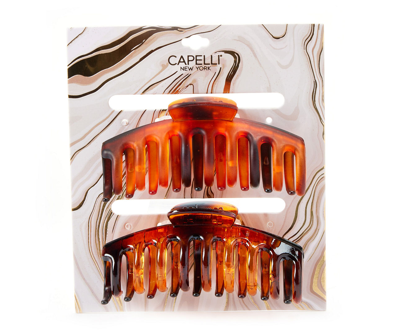 Capelli Brown Tortoiseshell 2-Piece Spiral Claw Clip Set | Big Lots