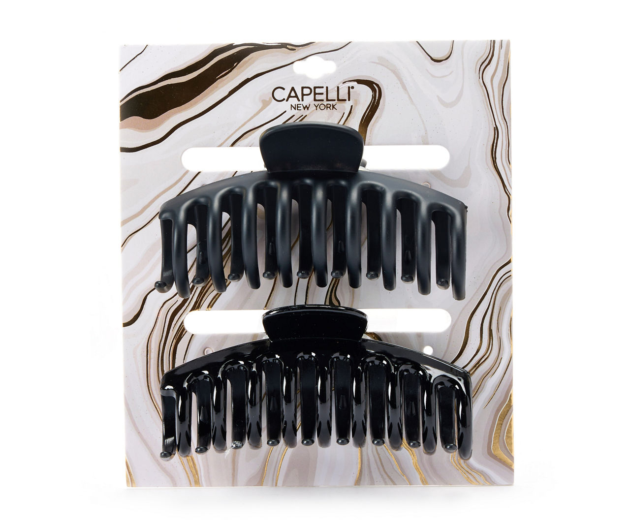 Capelli Black 2-Piece Spiral Claw Clip Set | Big Lots