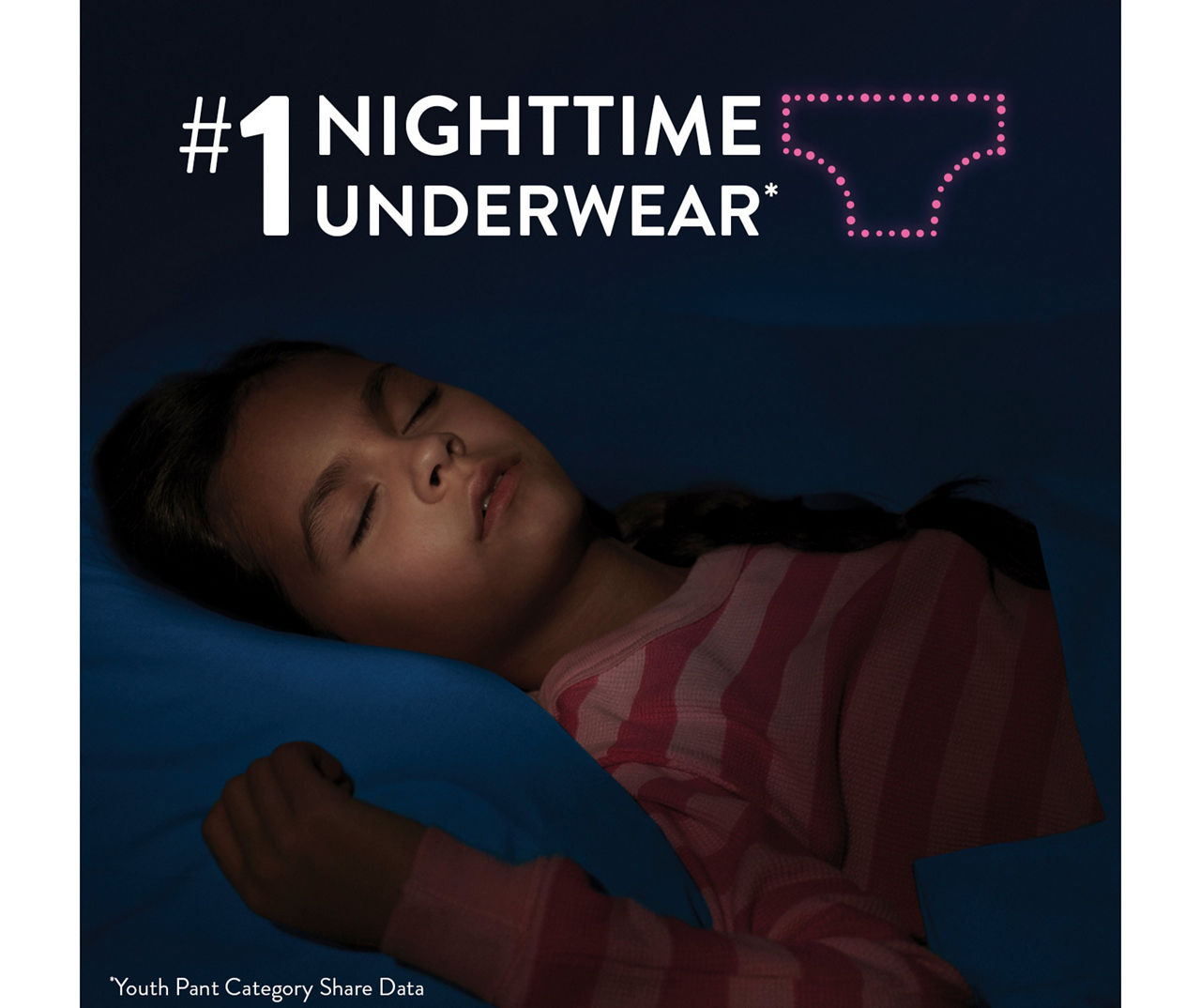 Goodnites Size S/M Nighttime Underwear for Girls, 14-Count | Big Lots