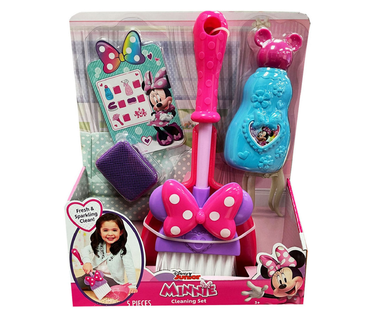 Disney Junior Minnie Cleaning Set | Big Lots