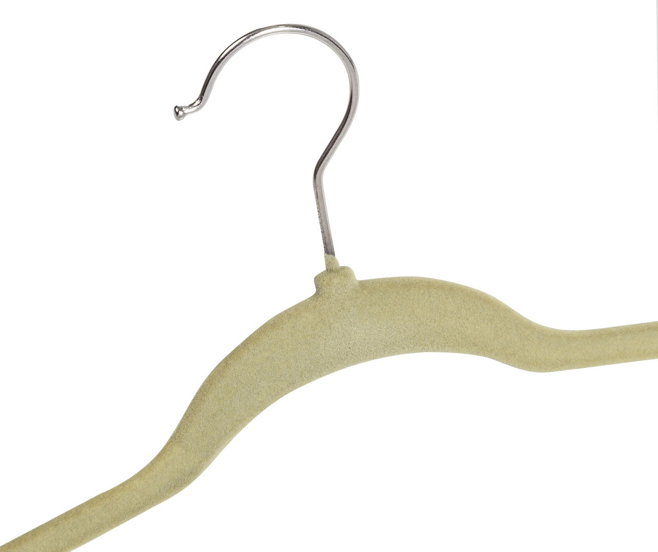 Honey-Can-Do Tan Slim-Profile Non-Slip Velvet Hangers, 50-Pack | Big Lots