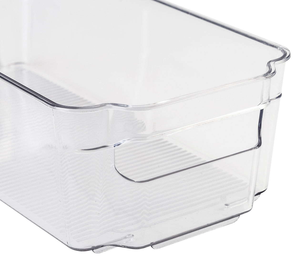 Honey-Can-Do Clear Stackable Organizer Bins, 4-Pack | Big Lots