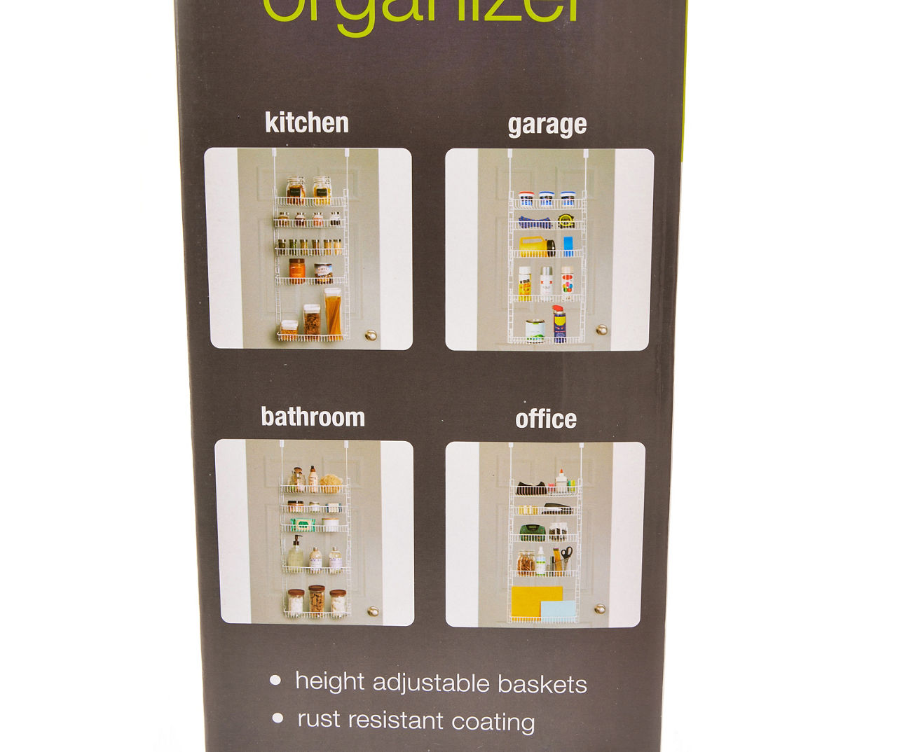 White 5-Tier Over-the-Door Organizer | Big Lots