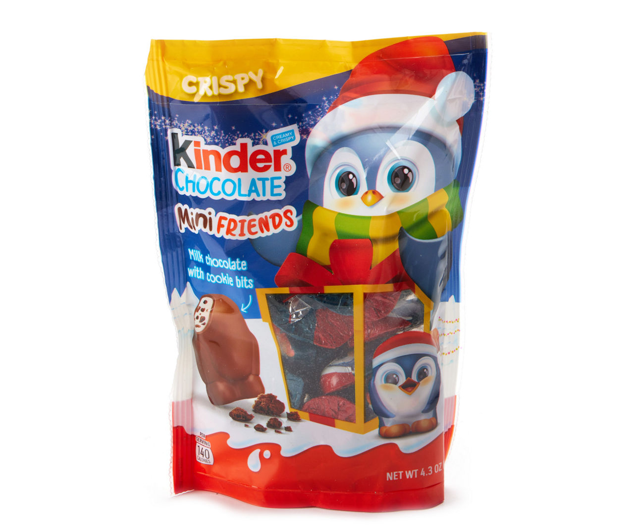 Kinder Mini Friends Milk Chocolate & Cookie Penguins, 4.3 Oz. | Big Lots