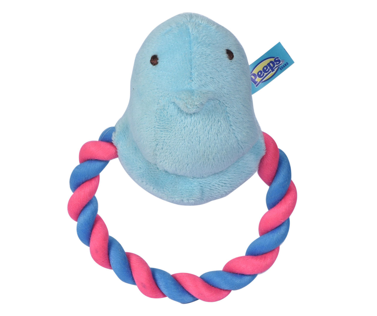 Peeps Blue Chick Plush & Rope Dog Toy | Big Lots