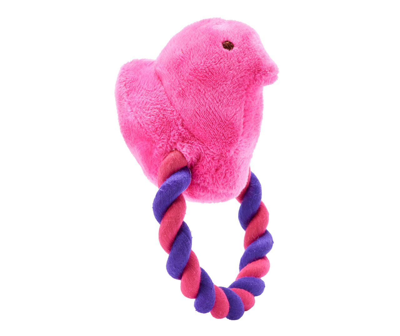 Peeps Pink Chick Plush & Rope Dog Toy | Big Lots