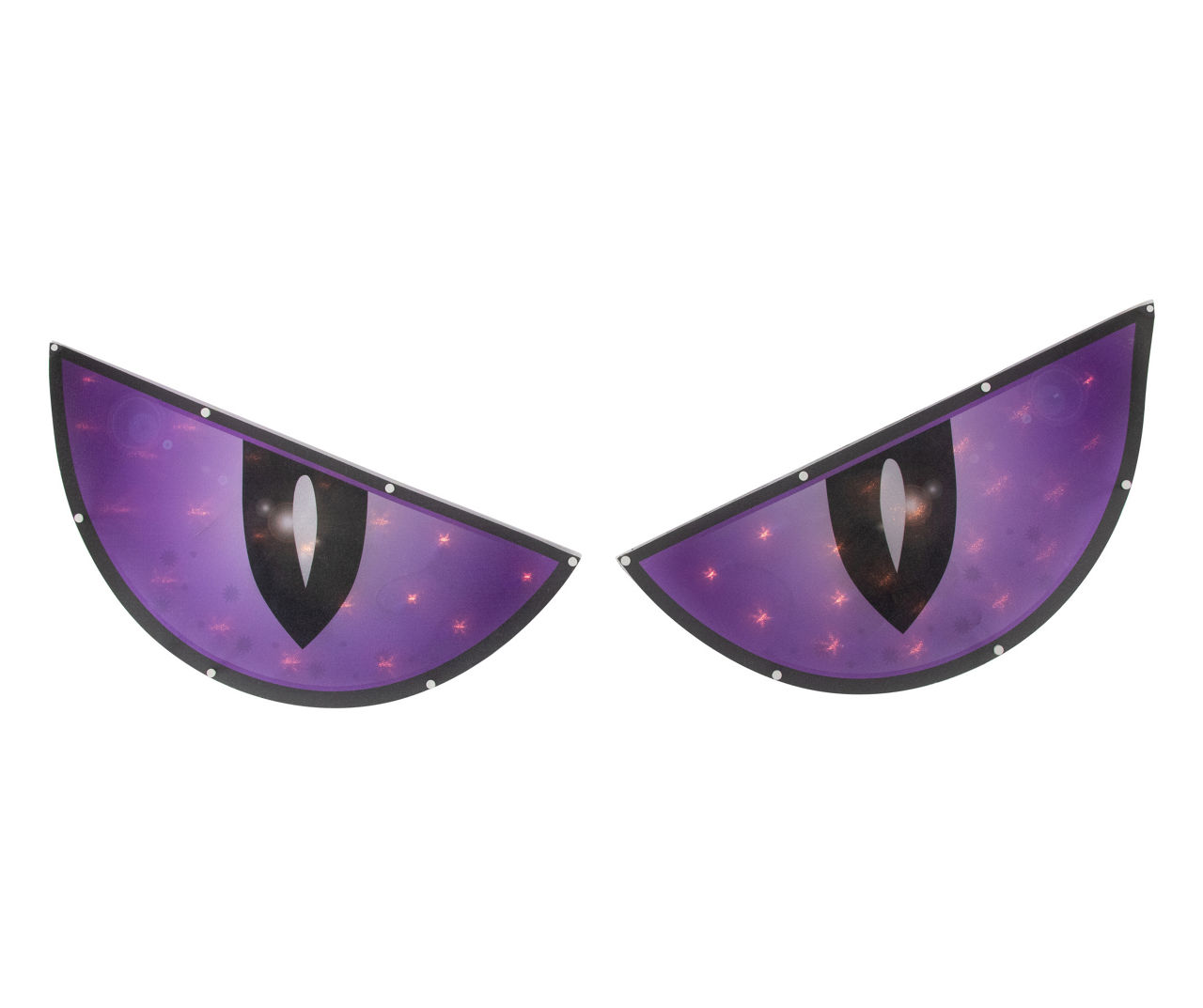 Northlight 42" Purple LED Eyes Window Silhouette | Big Lots