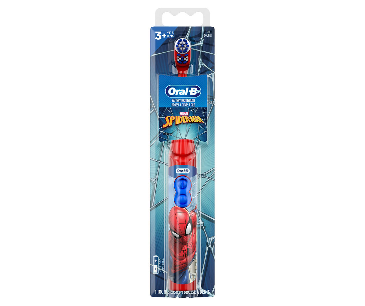 Oral B Marvel Spider-Man Electric Toothbrush | Big Lots