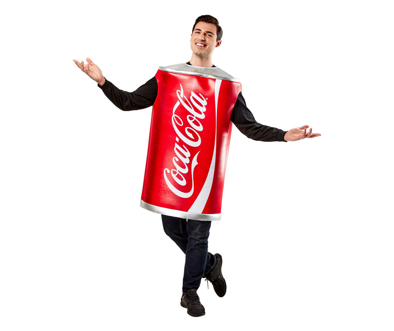 Rubies Adult One Size Coca-Cola Can Costume | Big Lots