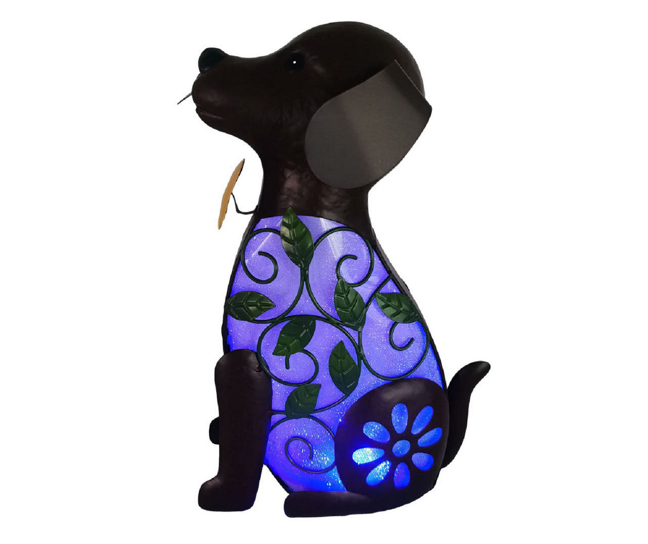 Real Living Color-Changing Dog LED Solar Garden Decor | Big Lots