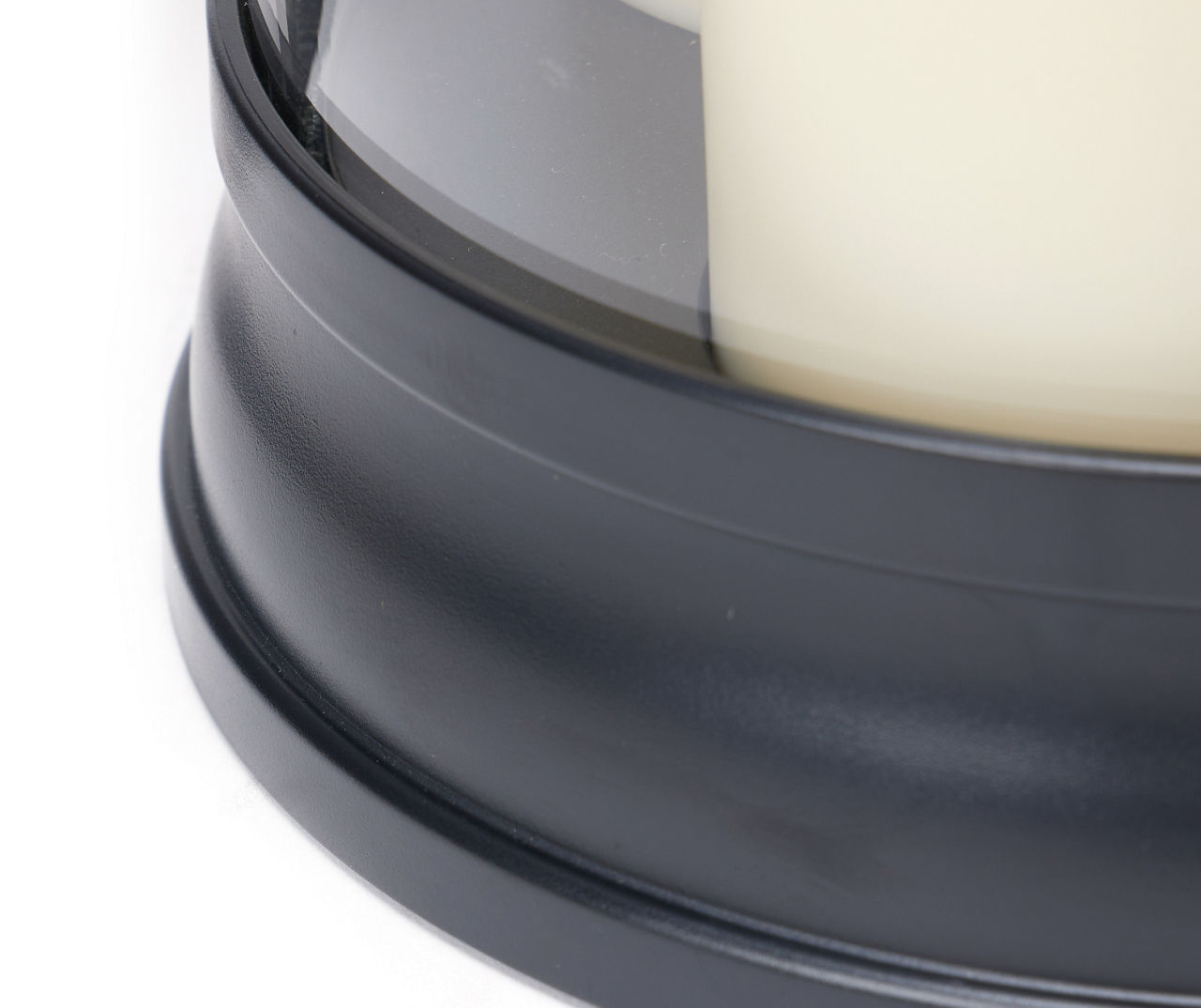 Real Living Glass 3-Tier LED Candle Hurricane | Big Lots