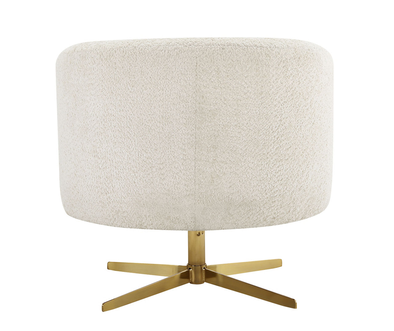 Drexel Marley White Swivel Accent Chair Big Lots