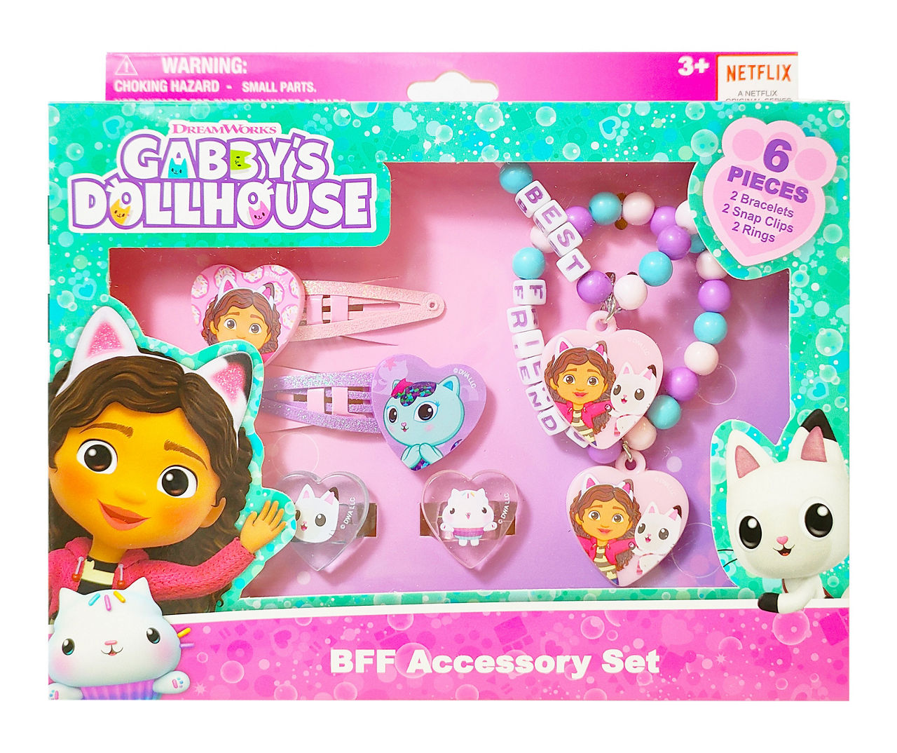 Gabby's Dollhouse Purple & Blue Gabbly's Dollhouse BFF 6-Piece ...