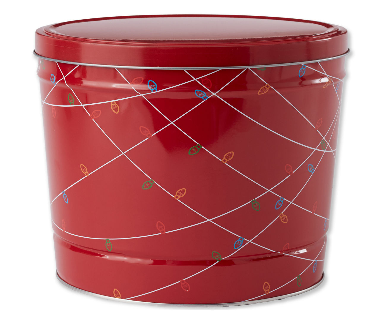 Gourmet Select String of Lights Kettle Popcorn Tin, 18 Oz. | Big Lots