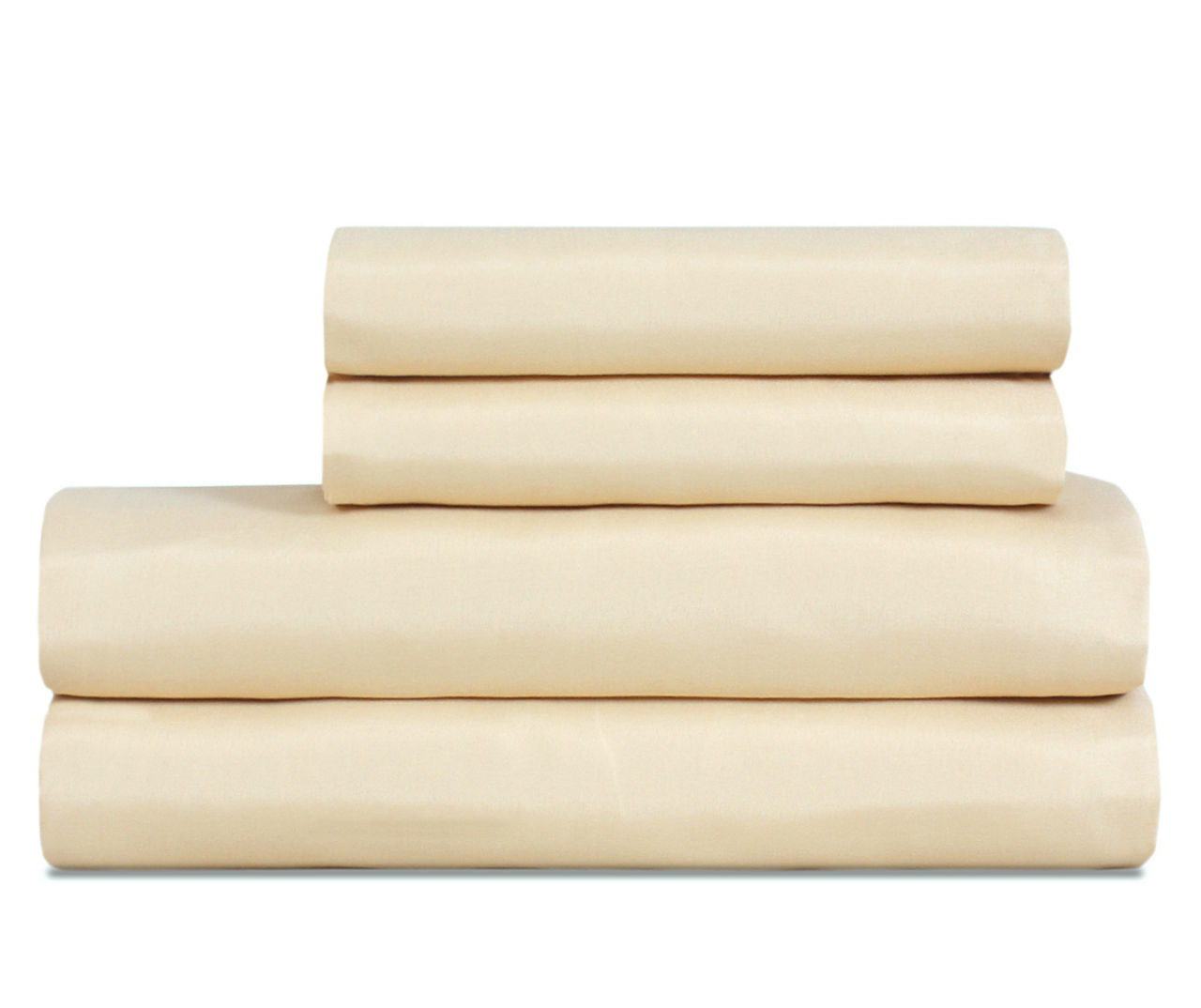 Gold Microfiber King 4-Piece Sheet Set | Big Lots