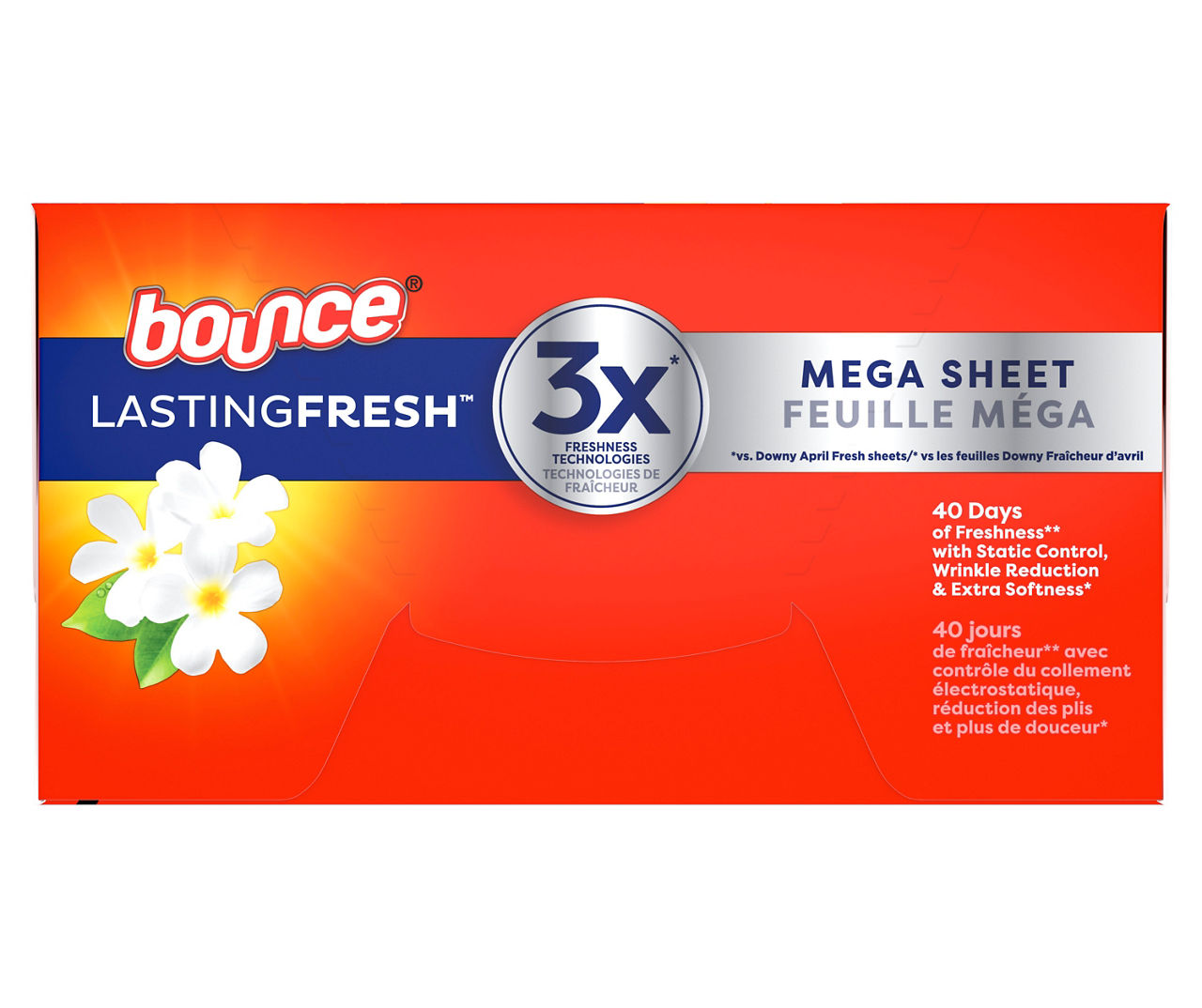 Bounce Lasting Fresh Mega Dryer Sheets, 80-Count | Big Lots